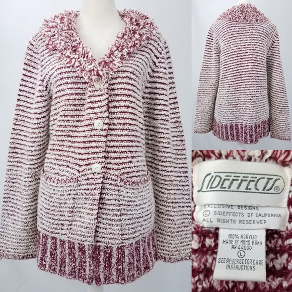 Side Effects | Sweaters | Vintage 8s Side Effects Womens Large Acrylic ...